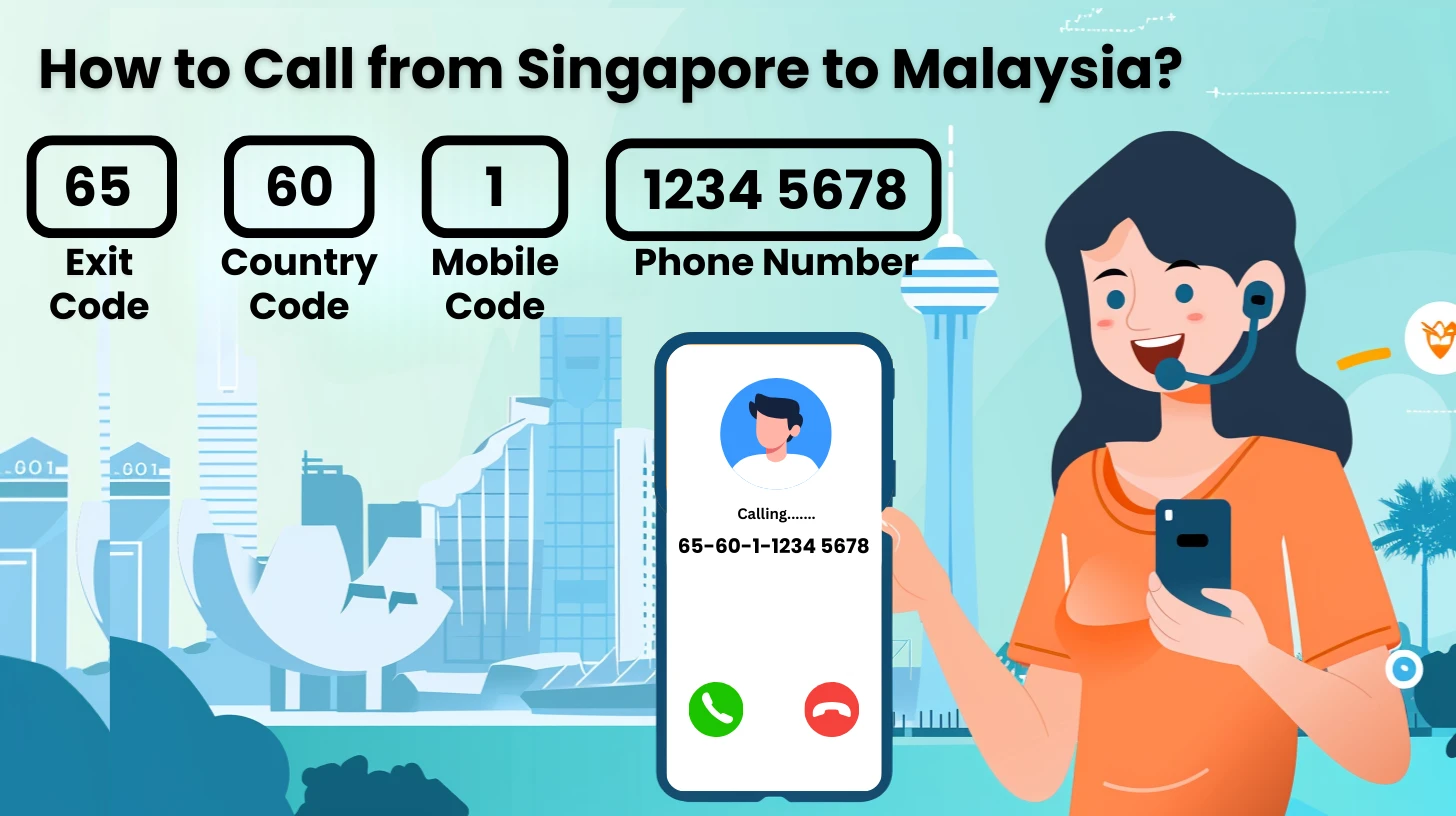 How To Call From Singapore To Malaysia Dialing Code Steps