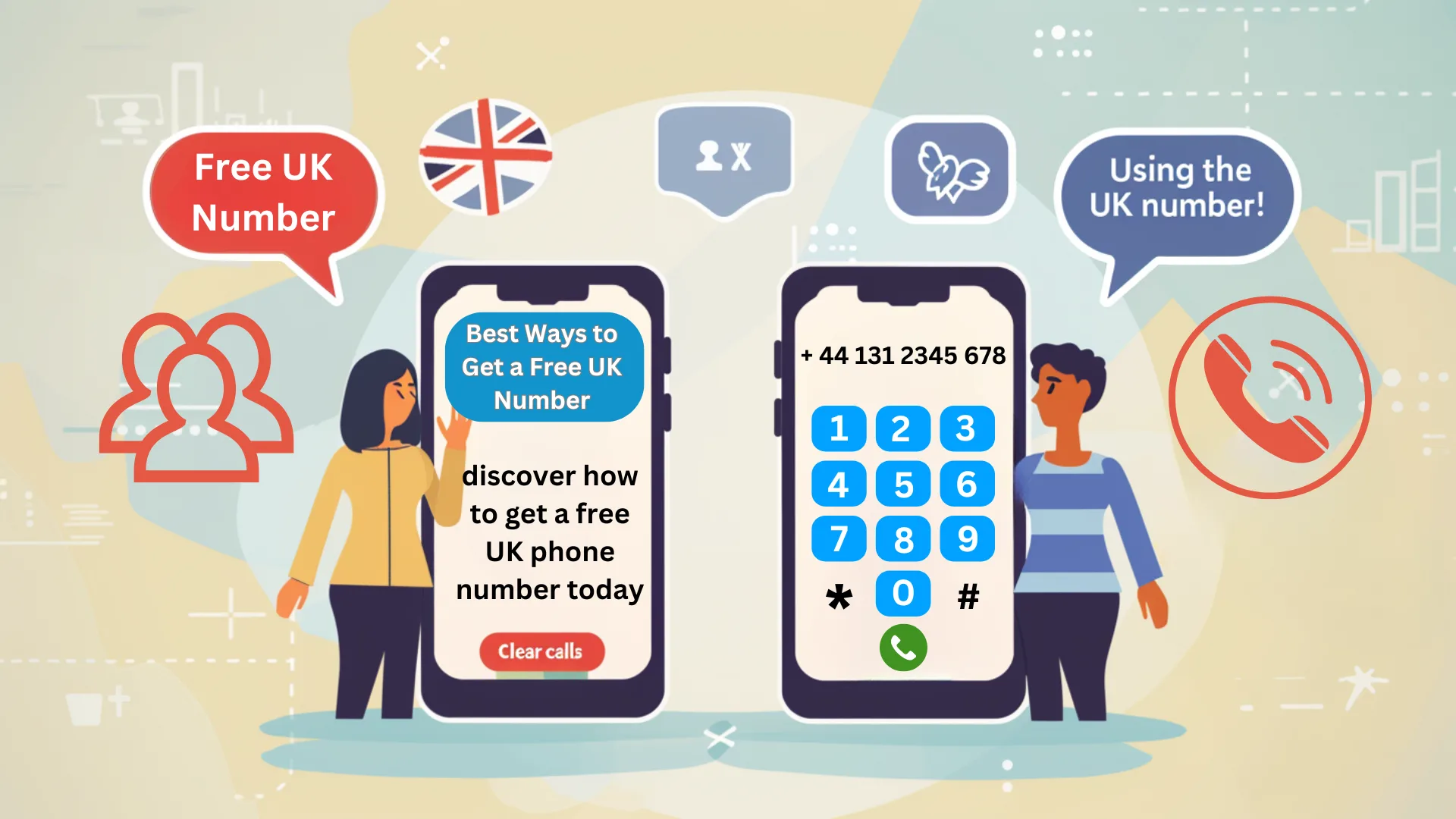 The Best Ways To Get A Free UK Number- My Country Mobile