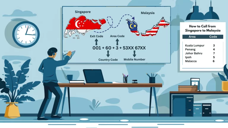 How To Call From Singapore To Malaysia: Dialing Code & Steps