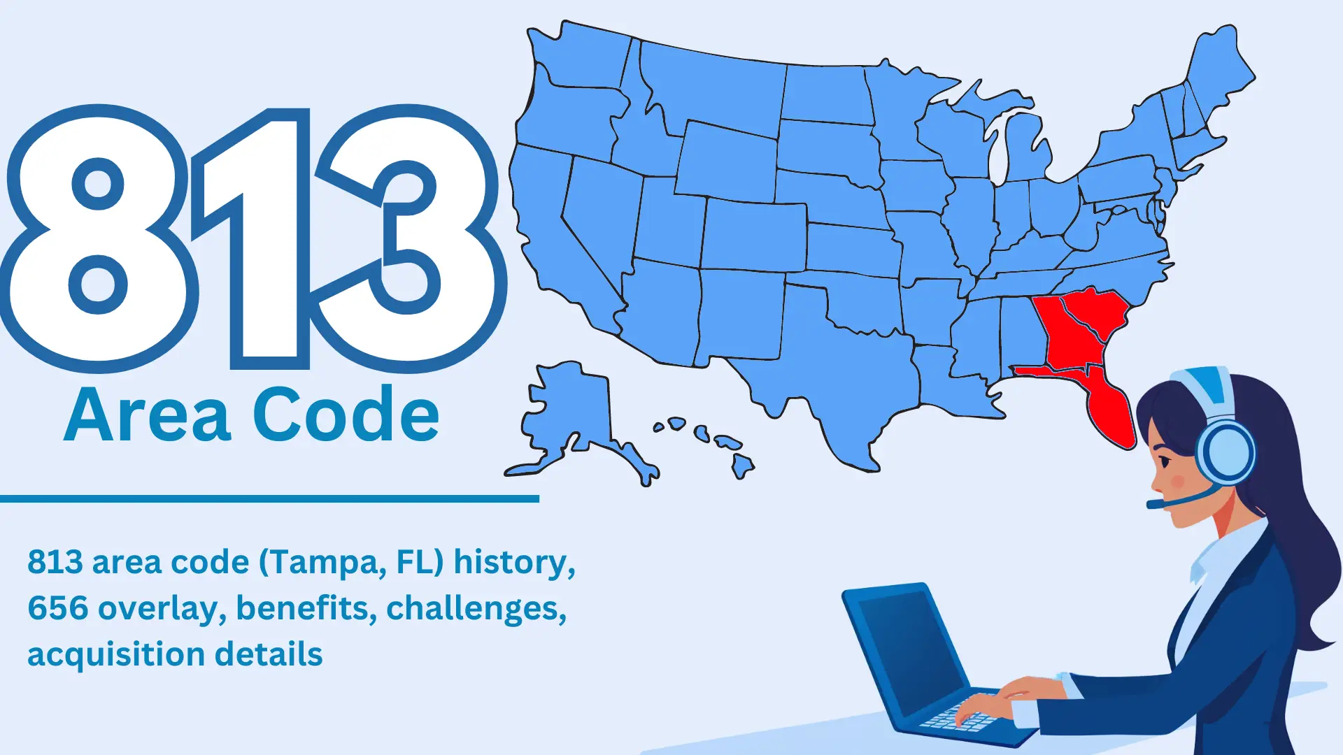 813 Area Code Complete Guide To Tampa FL Phone Numbers