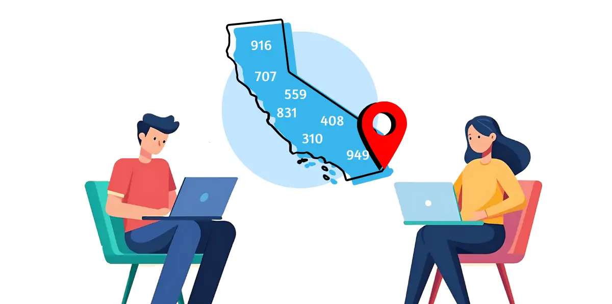 Most Popular California Area Codes 2025 Most Popular California Area Codes 2025